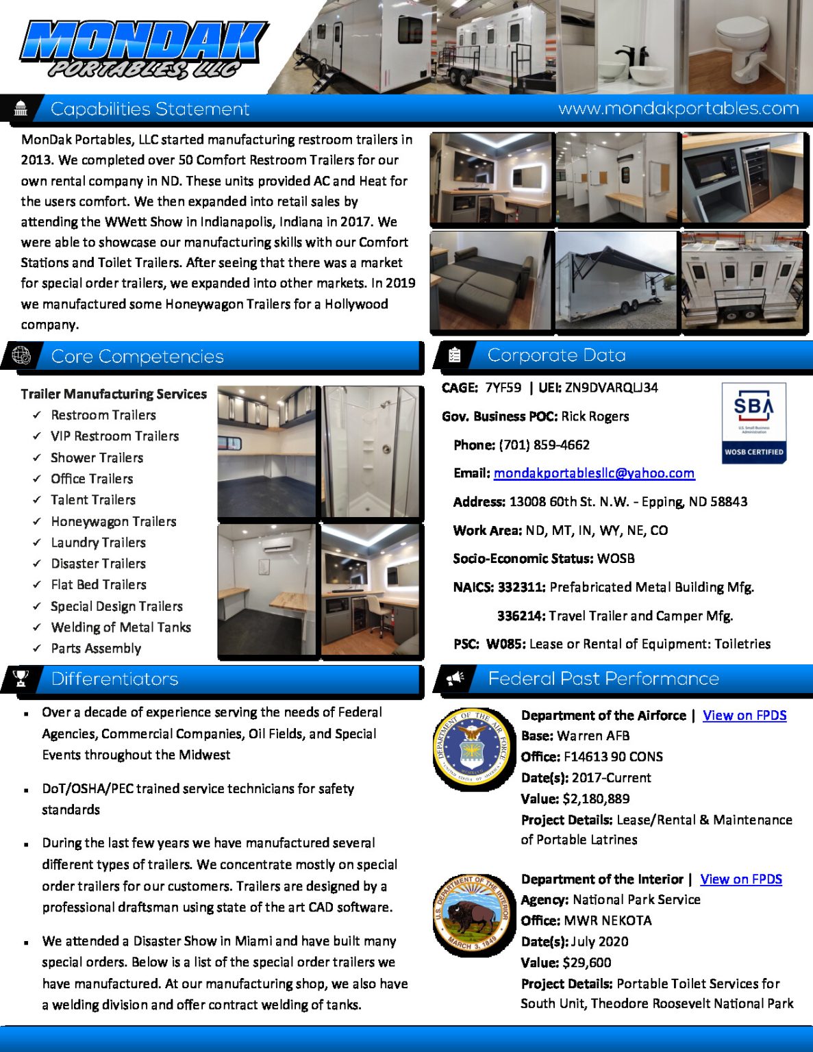 About Us – MonDak Portables